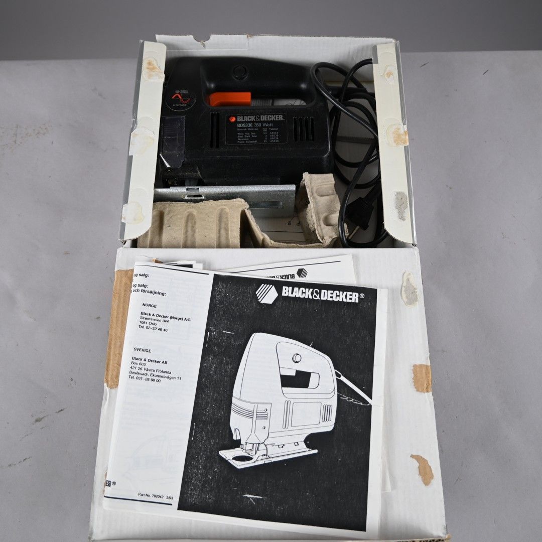 Sticksåg Black & Decker (61533) — Luleå Auktionsverk
